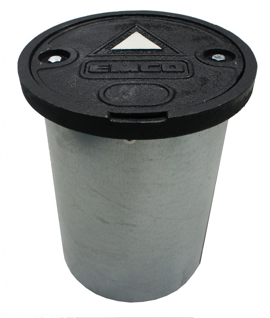 8" Monitor Well Manhole With Bolt-Down Lid