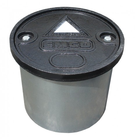 8" Monitor Well Manhole With Bolt-Down Lid