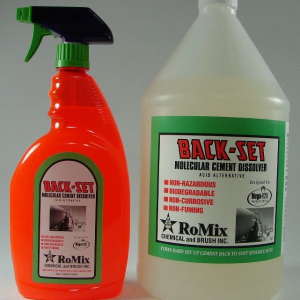 BACK-SET, Cement Dissolver, Backset Cement Remover, 5 Gallon Bucket ...