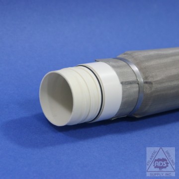 Pre-Pak Well Screen, 2" X 5' Screen, .010 Slot Flush Threaded Stainless ...