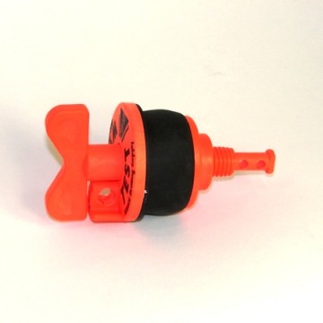 Locking Plug, 2" Orange Locking Plug for Monitor Wells, Economical, T2 ...